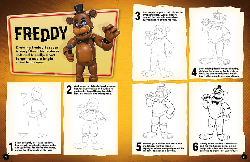 How to Draw Five Nights at Freddy's: An AFK Book – Spiralverse™