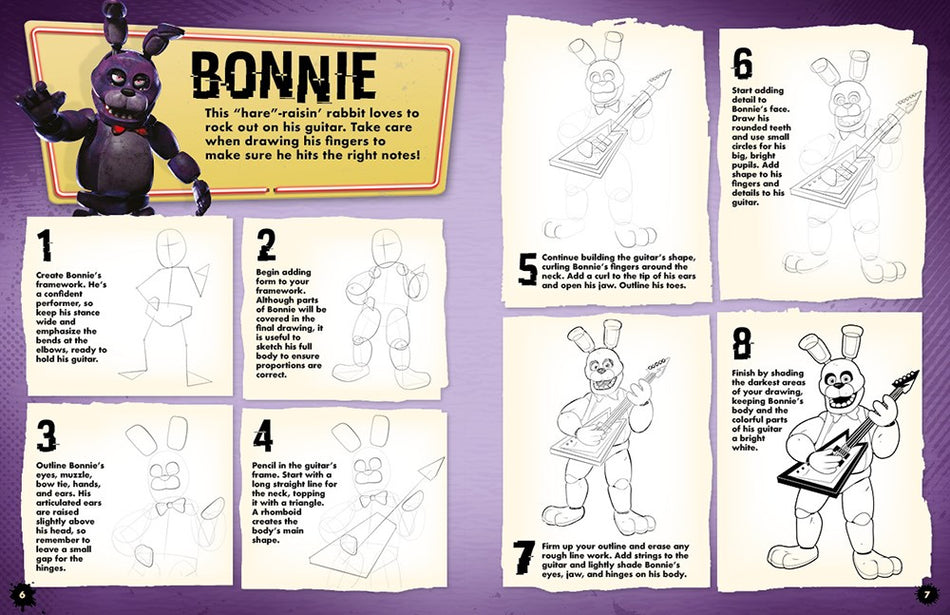 How to Draw Five Nights at Freddy's: An AFK Book – Spiralverse™