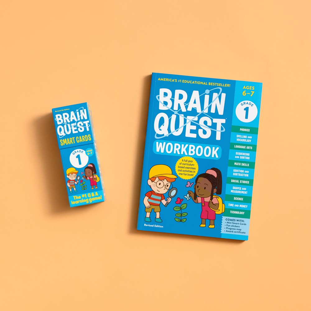 Brain Quest Workbook: 1st Grade Revised Edition – Spiralverse™